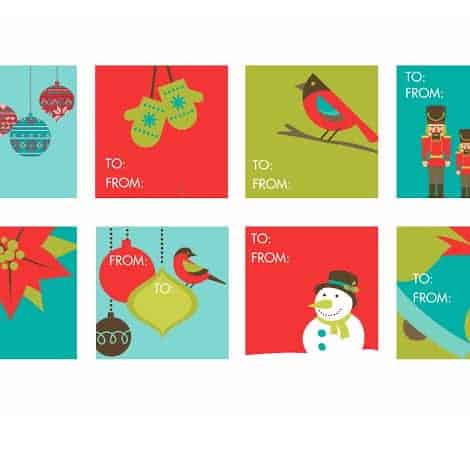FREEBIES // HOLIDAY GIFT TAGS – Oh So Lovely Blog