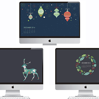 FREEBIES // DECEMBER DESKTOP CALENDARS – Oh So Lovely Blog