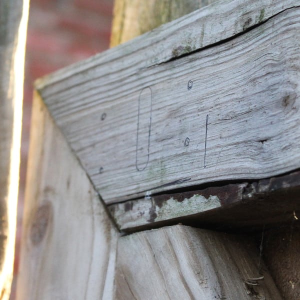 DIY tutorial install National Hardware gate latch + giveaway