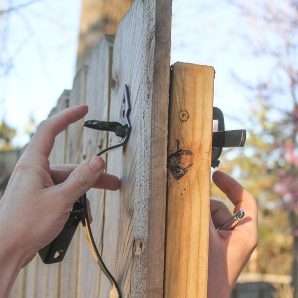 Diy Tutorial Install National Hardware Gate Latch Giveaway