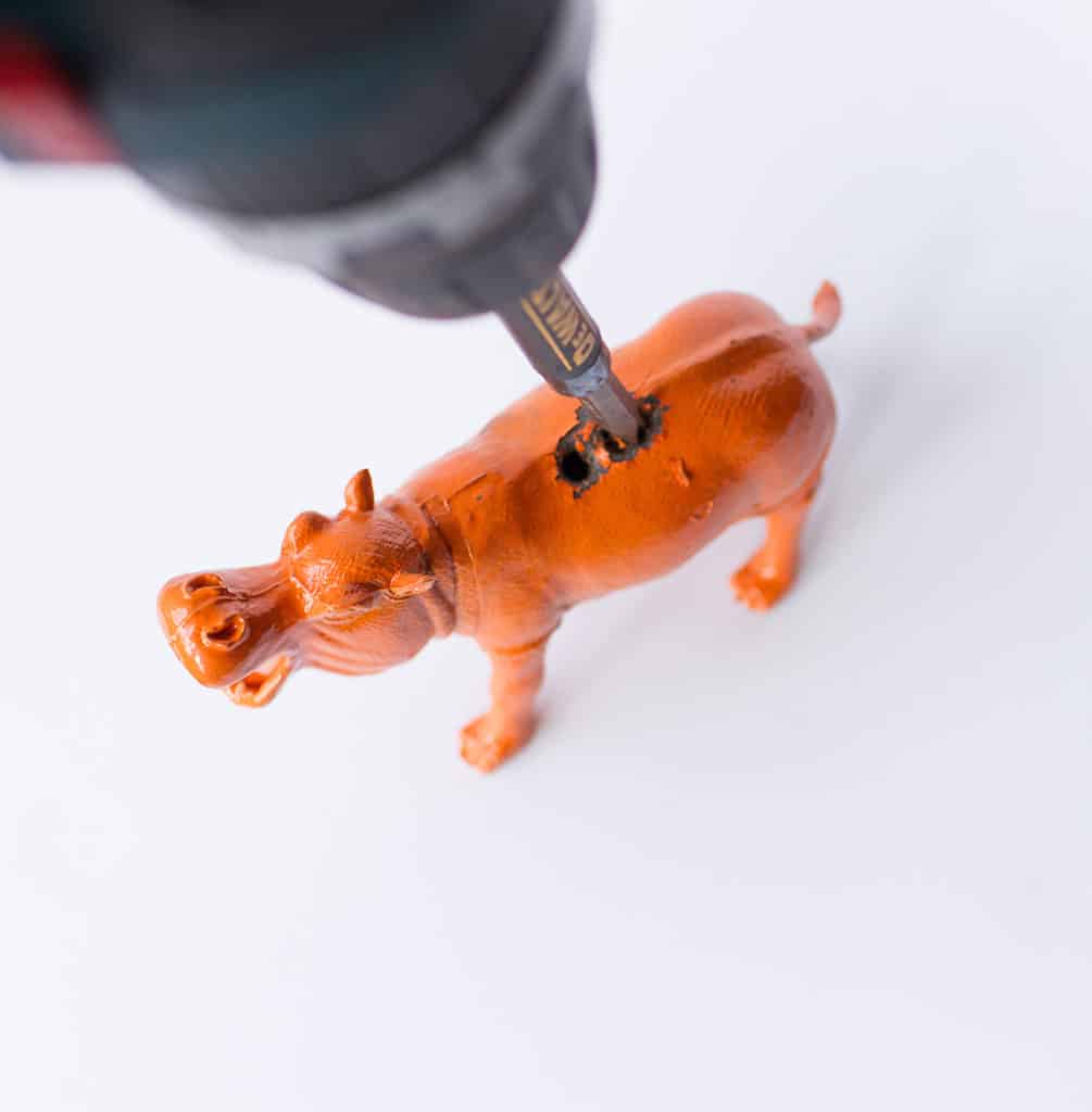 DIY toy animal planter tutorial — easy, affordable, and fun!