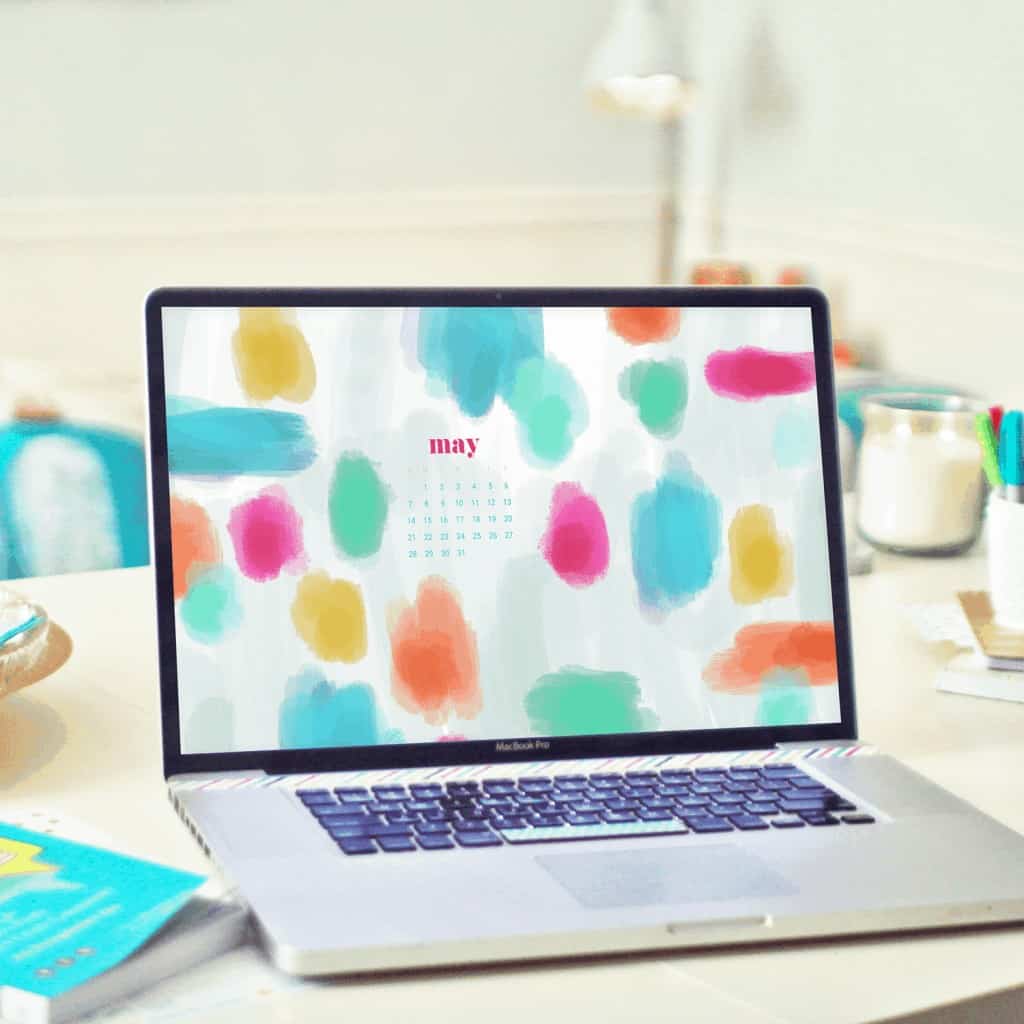 FREE May wallpaper calendars for your desktop or smart phone from Oh So ...