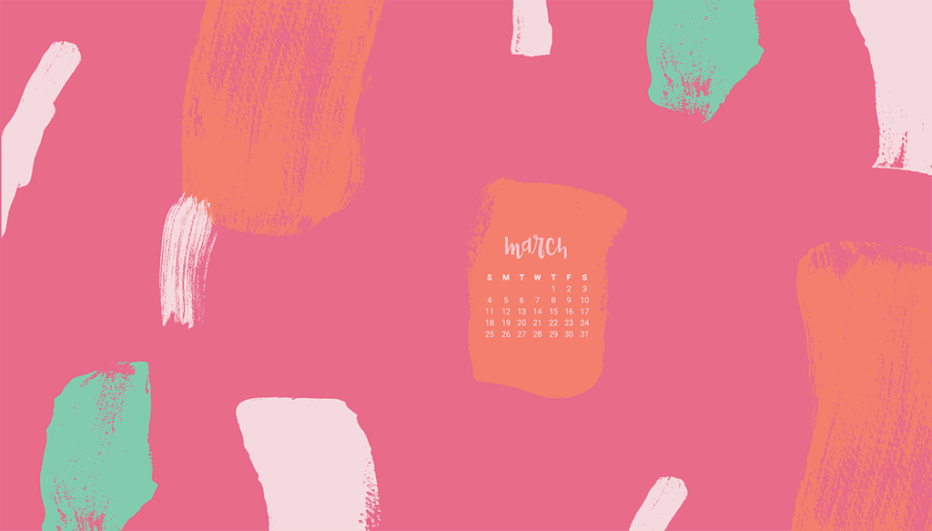 Free March desktop calendar wallpapers — 6 designs to choose from in ...