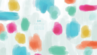 Audrey of Oh So Lovely Blog shares 4 FREE June Desktop Wallpapers! They ...