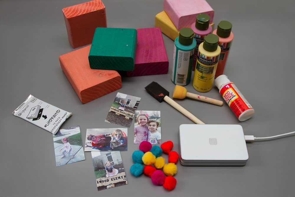 Audrey of Oh So Lovely Blog shares a super easy DIY photo blocks ...