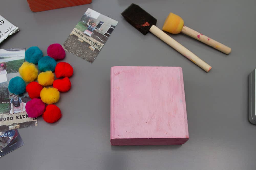 Audrey of Oh So Lovely Blog shares a super easy DIY photo blocks ...