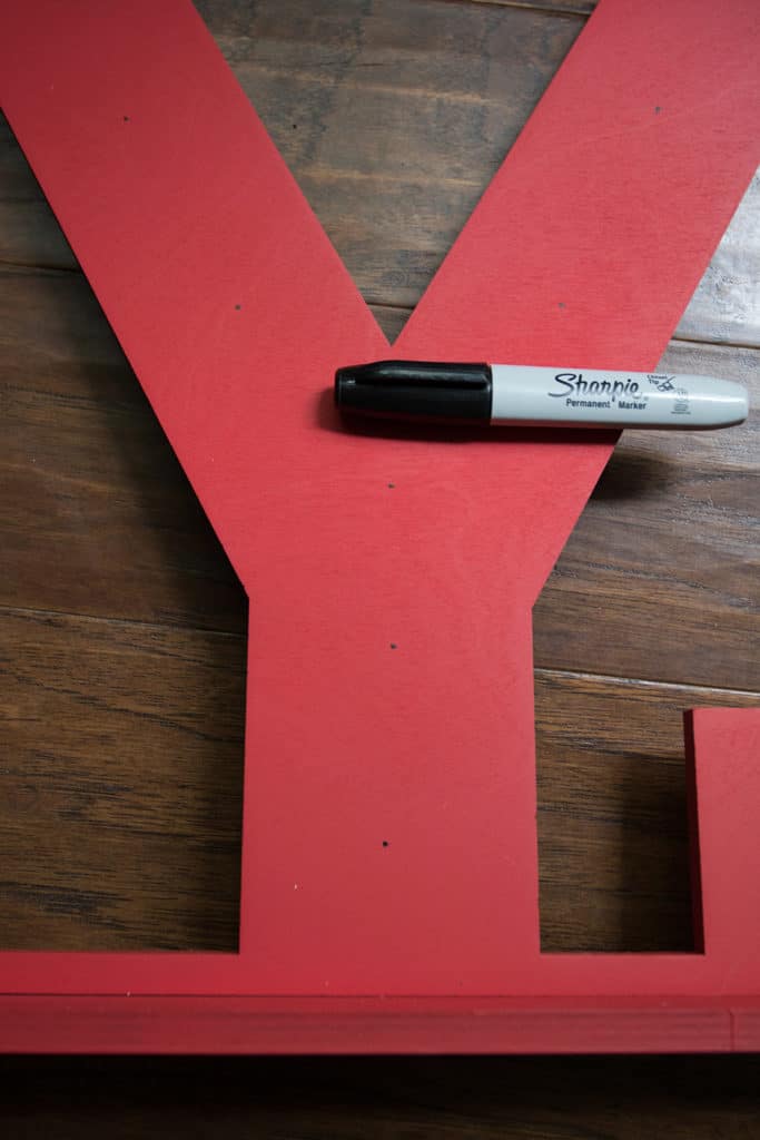 DIY holiday marquee sign tutorial featuring CraftCuts