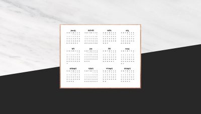 Free 2020 desktop wallpapers — 24 designs to choose from!
