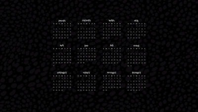 Free 2020 desktop wallpapers — 24 designs to choose from!