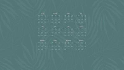Free 2020 desktop wallpapers — 24 designs to choose from!