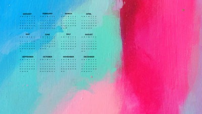 Free 2020 desktop wallpapers — 24 designs to choose from!