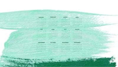 Free 2020 desktop wallpapers — 24 designs to choose from!