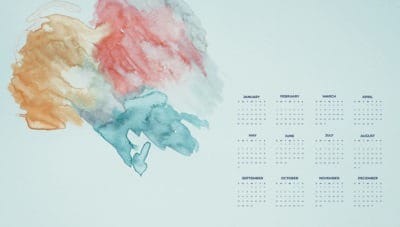 Free 2020 desktop wallpapers — 24 designs to choose from!