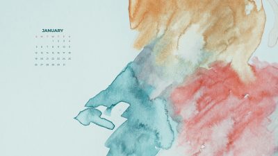 FREE January desktop calendars — 24 designs to choose from!