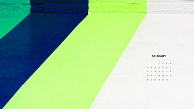 FREE January desktop calendars — 24 designs to choose from!