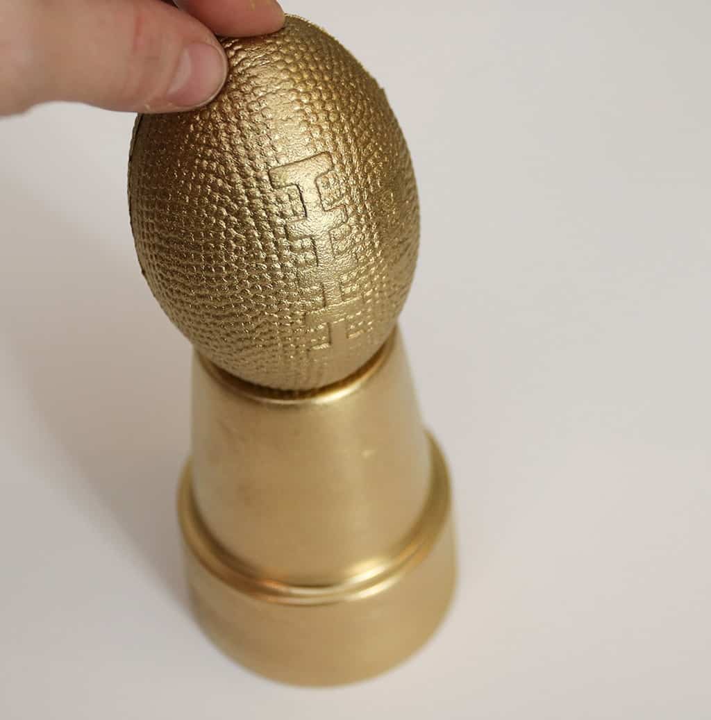 Super Bowl party DIY decor ideas — Let's go Kansas City Chiefs!