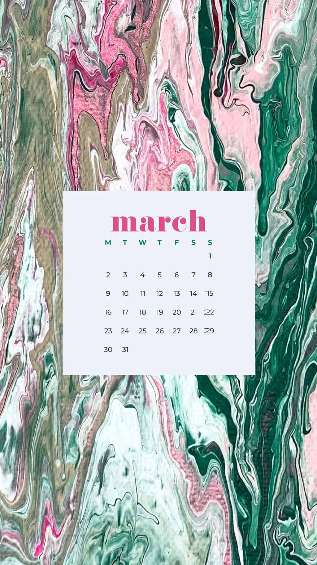 FREE March wallpapers — fresh and springy! Download your faves today.