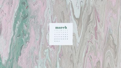 FREE March wallpapers — fresh and springy! Download your faves today.
