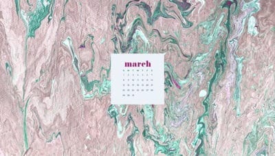 FREE March wallpapers — fresh and springy! Download your faves today.