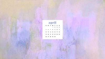 Free April wallpapers — 11 to shoose from — dress your tech for spring!