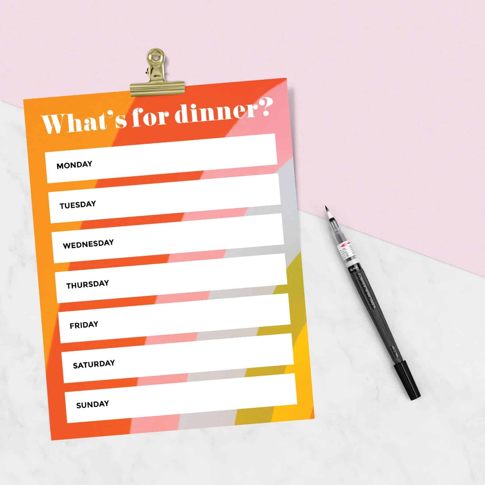 19 free meal planning worksheets — download your printables today!