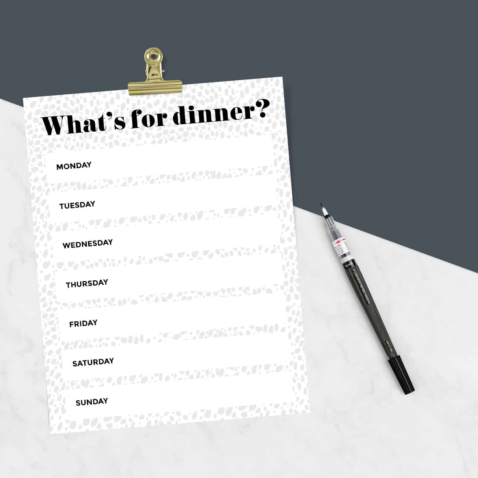 19 free meal planning worksheets — download your printables today!