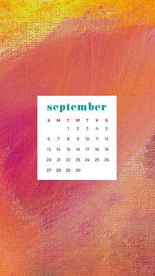 Free September 2020 desktop calendar wallpapers — 16 designs options!