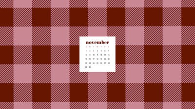 November 2020 desktop calendar wallpapers — 27 FREE designs!