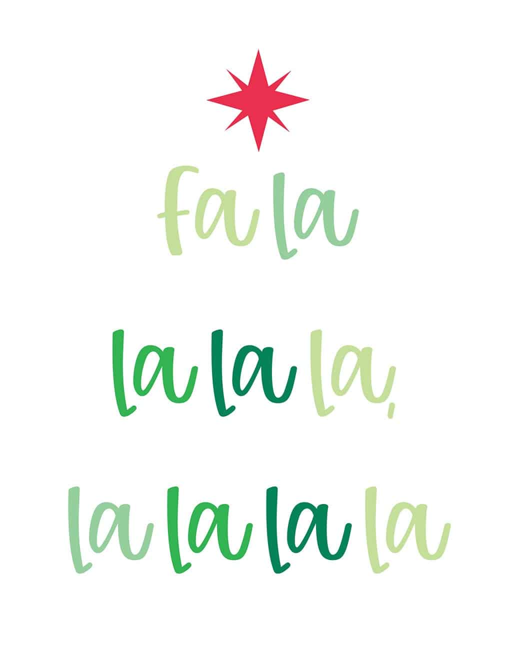 Free Christmas carol printables to help you deck your halls - 13 options!