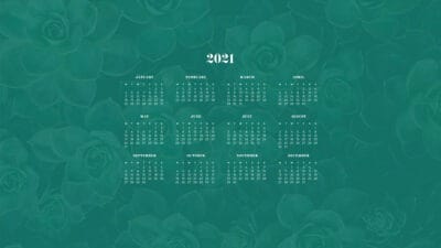 FREE 2021 wallpaper calendars – 50+ cute design options to choose from!