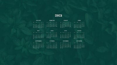 FREE 2021 wallpaper calendars – 50+ cute design options to choose from!