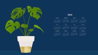 FREE 2021 wallpaper calendars – 50+ cute design options to choose from!