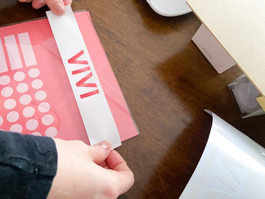 DIY chore chart – a cute and easy home organization hack with Cricut!