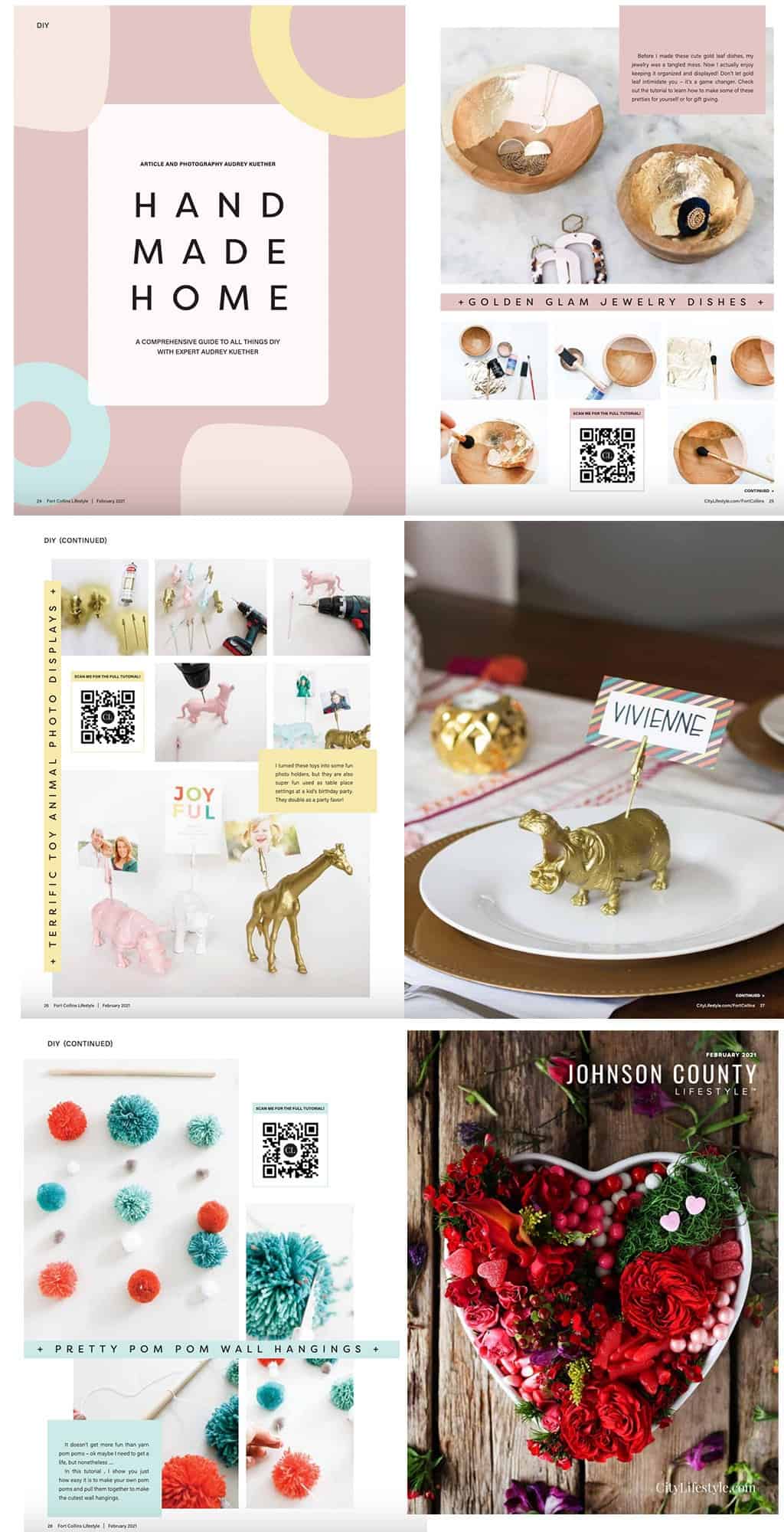 Audrey Kuether Oh So Lovely Blog press and features