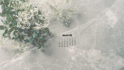It's March 2021 wallpaper time! 30 cute options for desktop and phone.