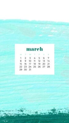 It's March 2021 wallpaper time! 30 cute options for desktop and phone.