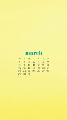 It's March 2021 wallpaper time! 30 cute options for desktop and phone.