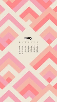 May 2021 wallpaper calendars – 30 FREE, cute, and colorful options!