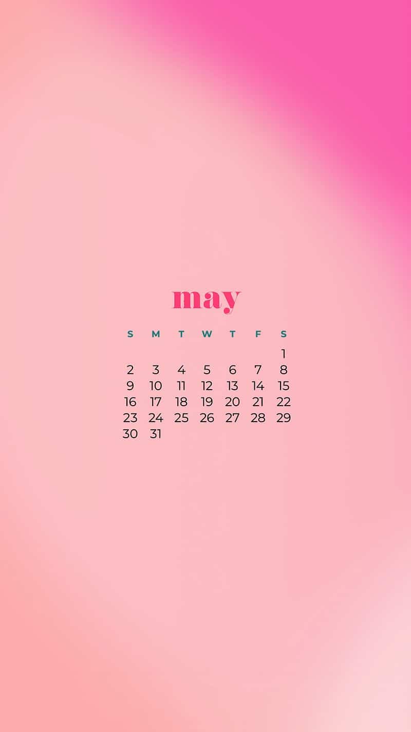 May 2021 wallpaper calendars – 30 FREE, cute, and colorful options!