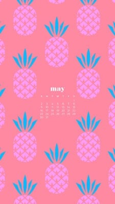 May 2021 wallpaper calendars – 30 FREE, cute, and colorful options!