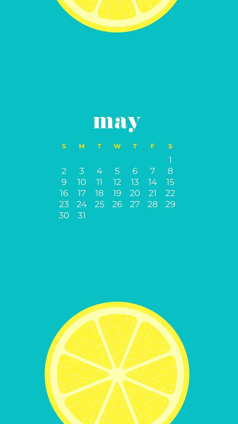 May 2021 wallpaper calendars – 30 FREE, cute, and colorful options!