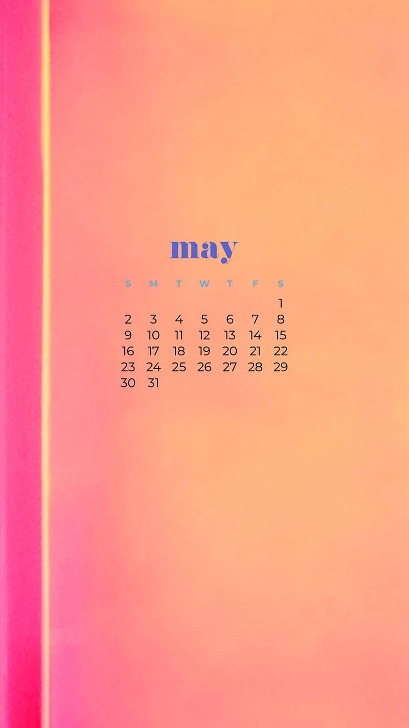 May 2021 wallpaper calendars – 30 FREE, cute, and colorful options!