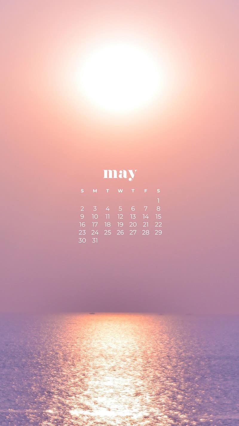 May 2021 wallpaper calendars – 30 FREE, cute, and colorful options!