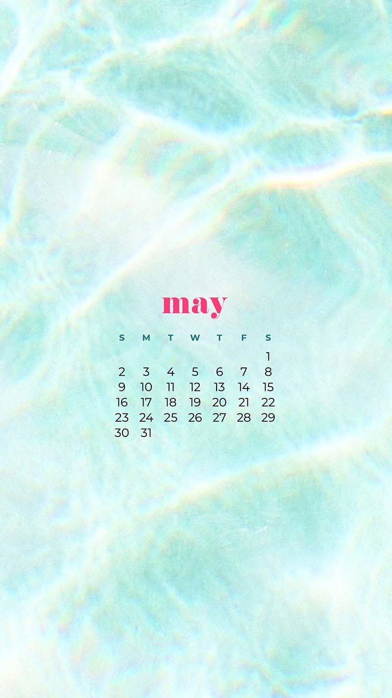 May 2021 wallpaper calendars – 30 FREE, cute, and colorful options!