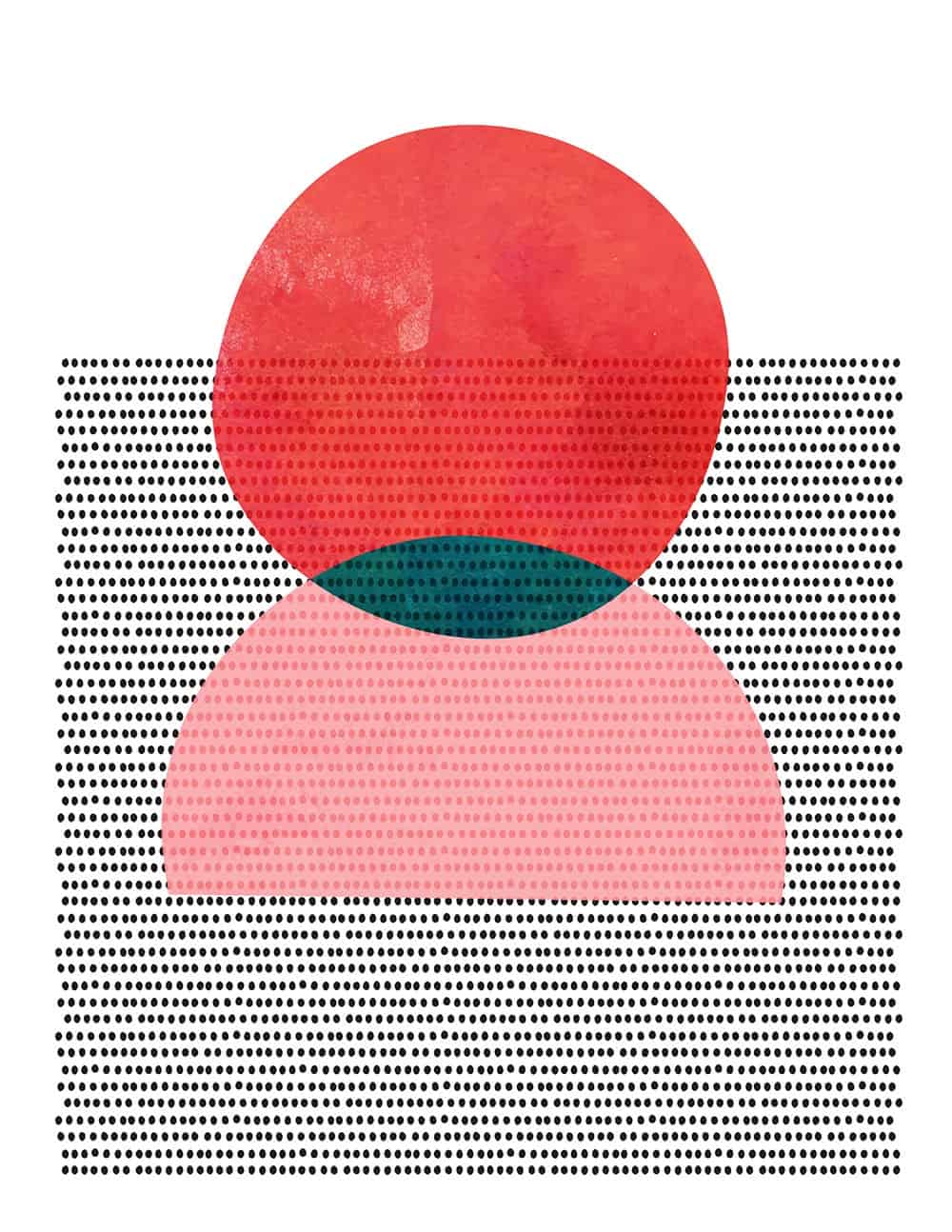 Abstract free printables – 30 modern, colorful designs to choose from!