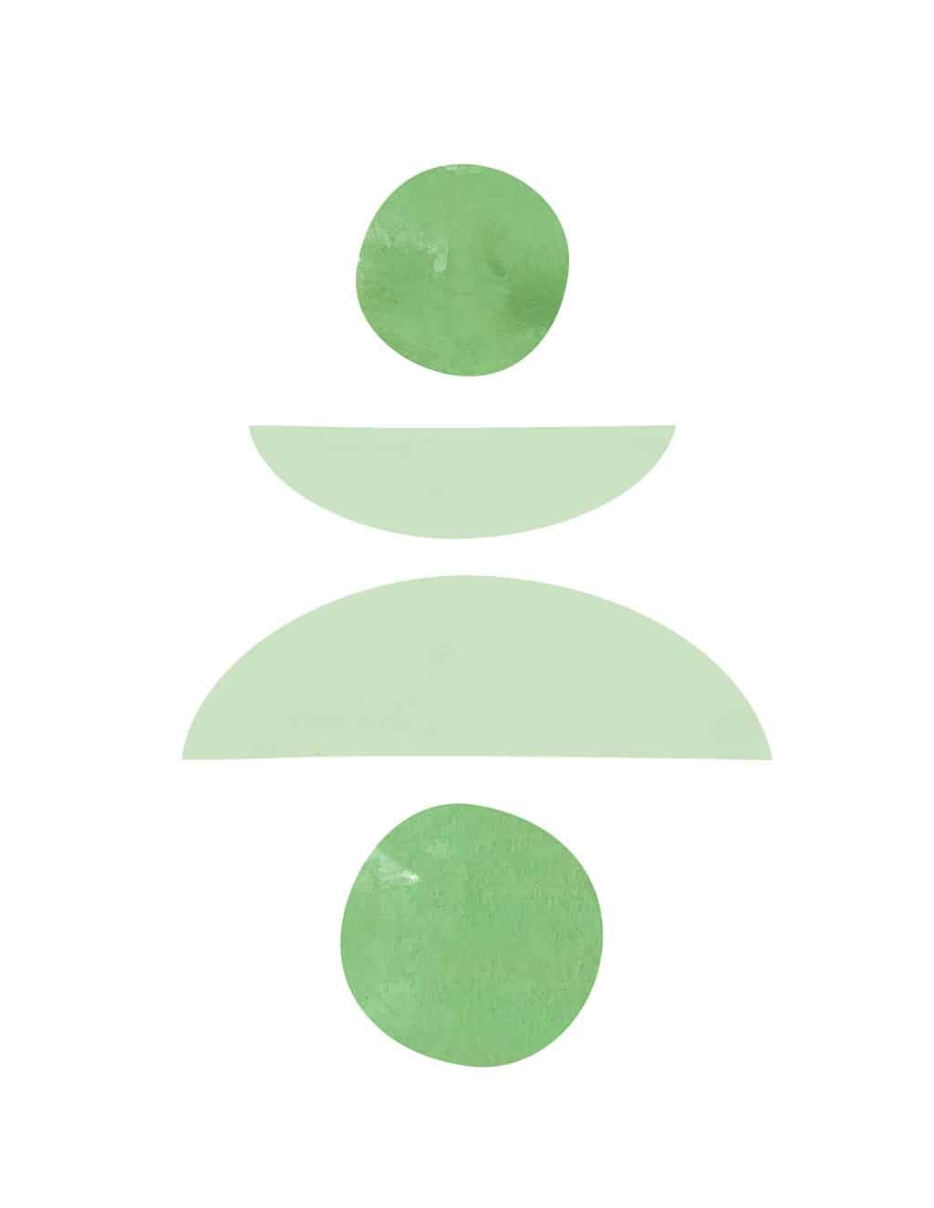 Abstract free printables – 30 modern, colorful designs to choose from!