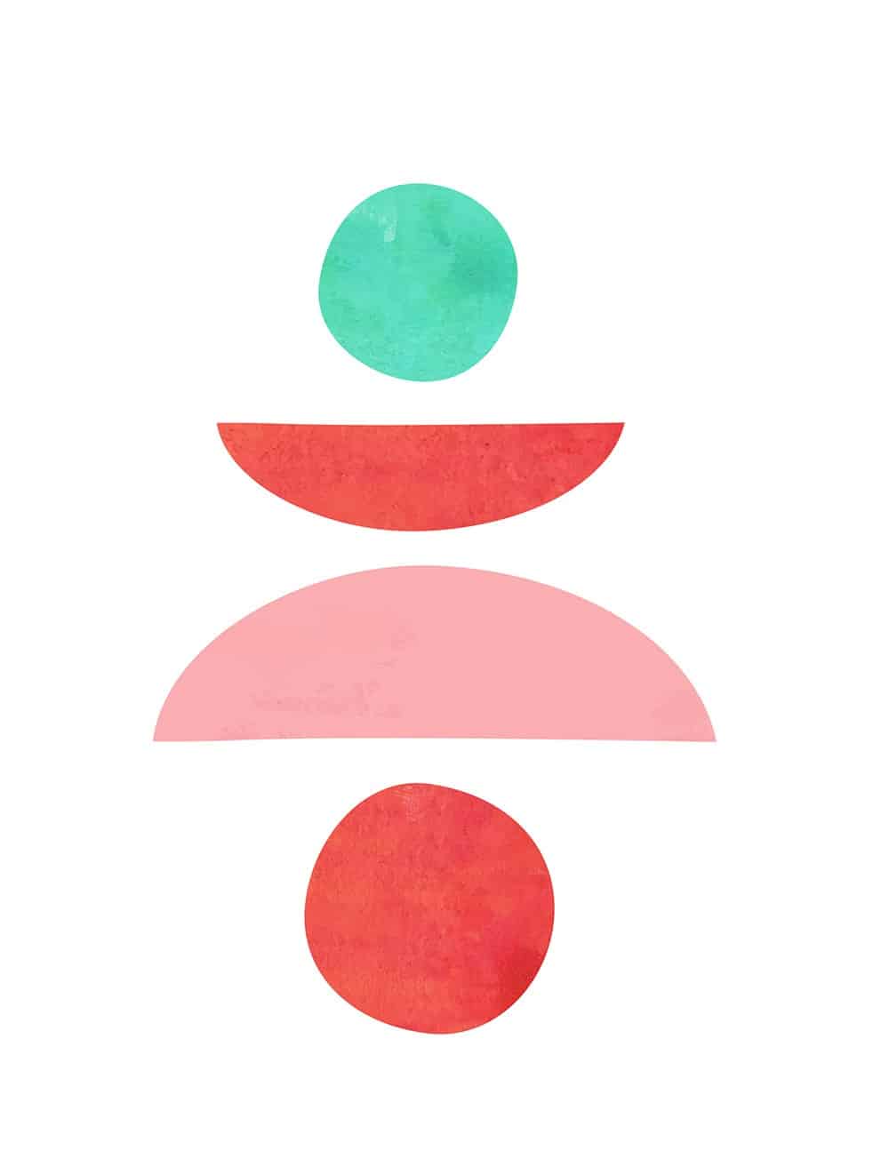 Abstract free printables – 30 modern, colorful designs to choose from!