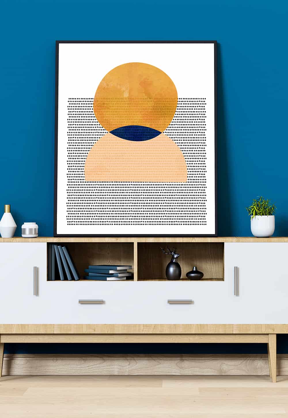 Abstract free printables – 30 modern, colorful designs to choose from!