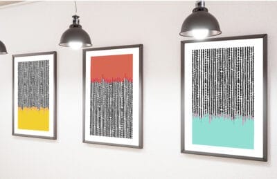 Abstract free printables – 30 modern, colorful designs to choose from!