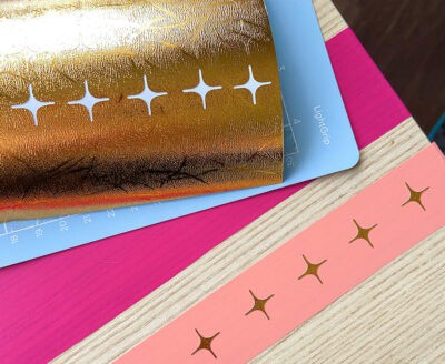 A table top design refresh adds new life to a kid desk in just 10 minutes!